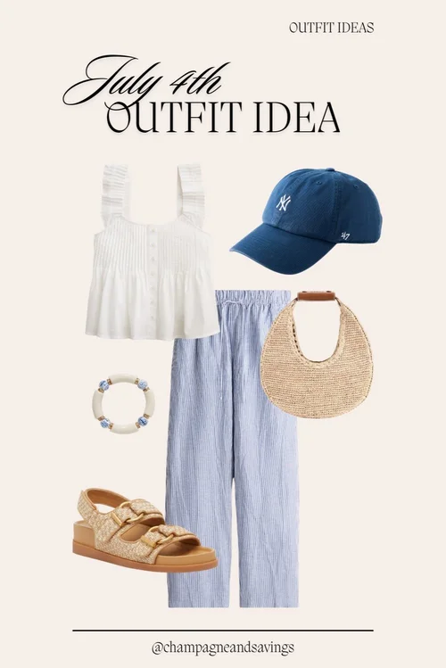 12 On Trend Fourth of July Outfit Ideas for 2025 — Champagne & Savings