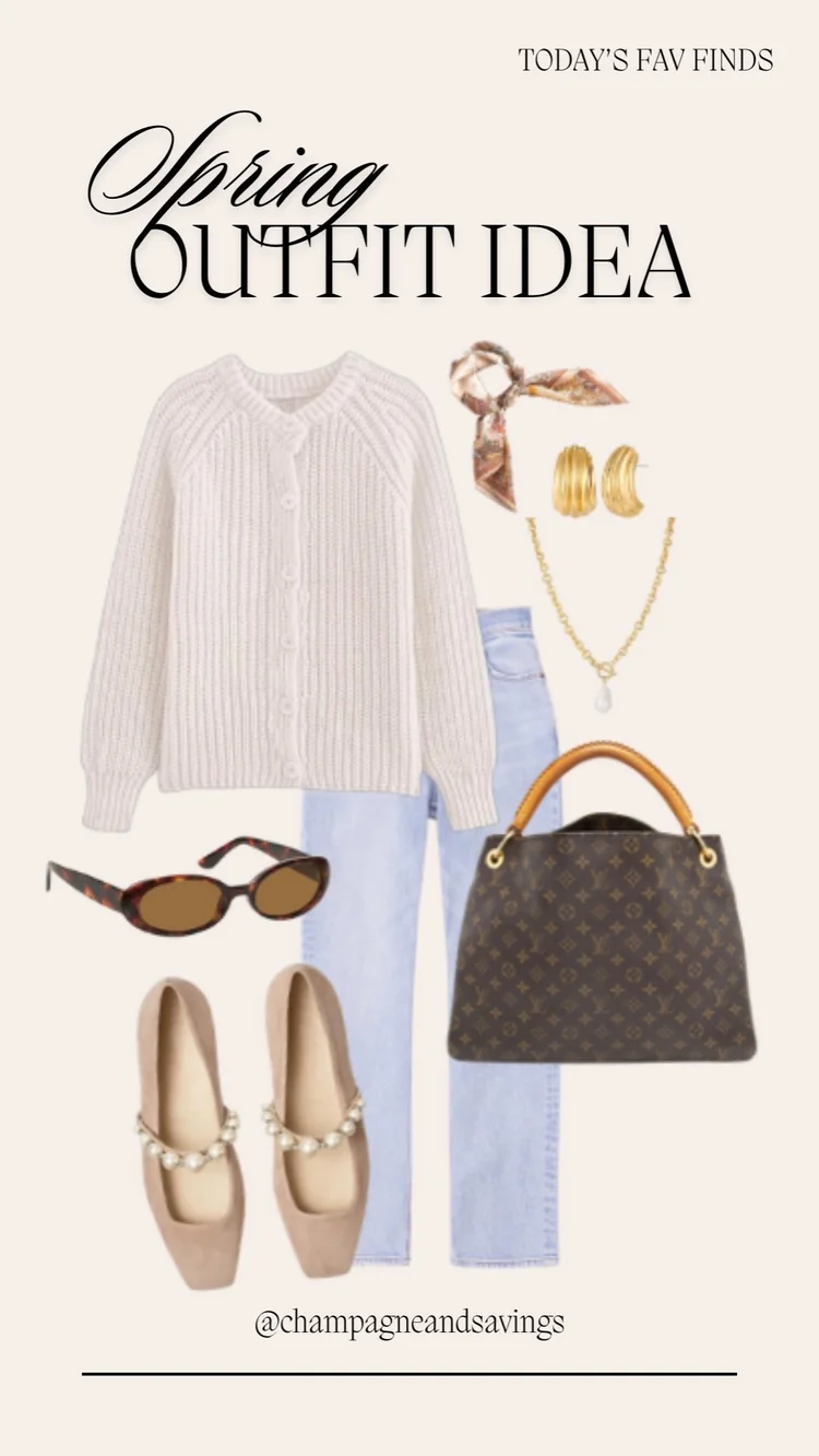 25+ Trendy Spring Outfit Ideas to Easily Copy — Champagne & Savings