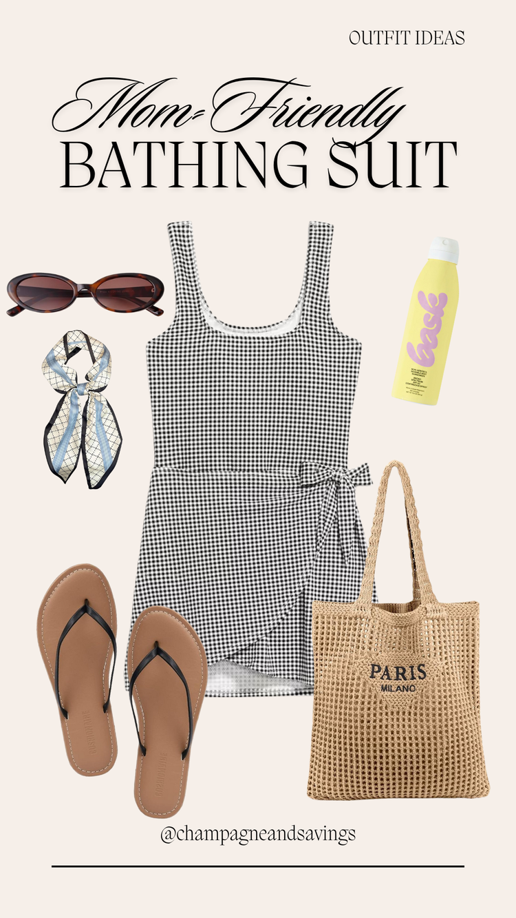 The Best Mom Friendly Bathing Suits That Are Actually Cute — Champagne