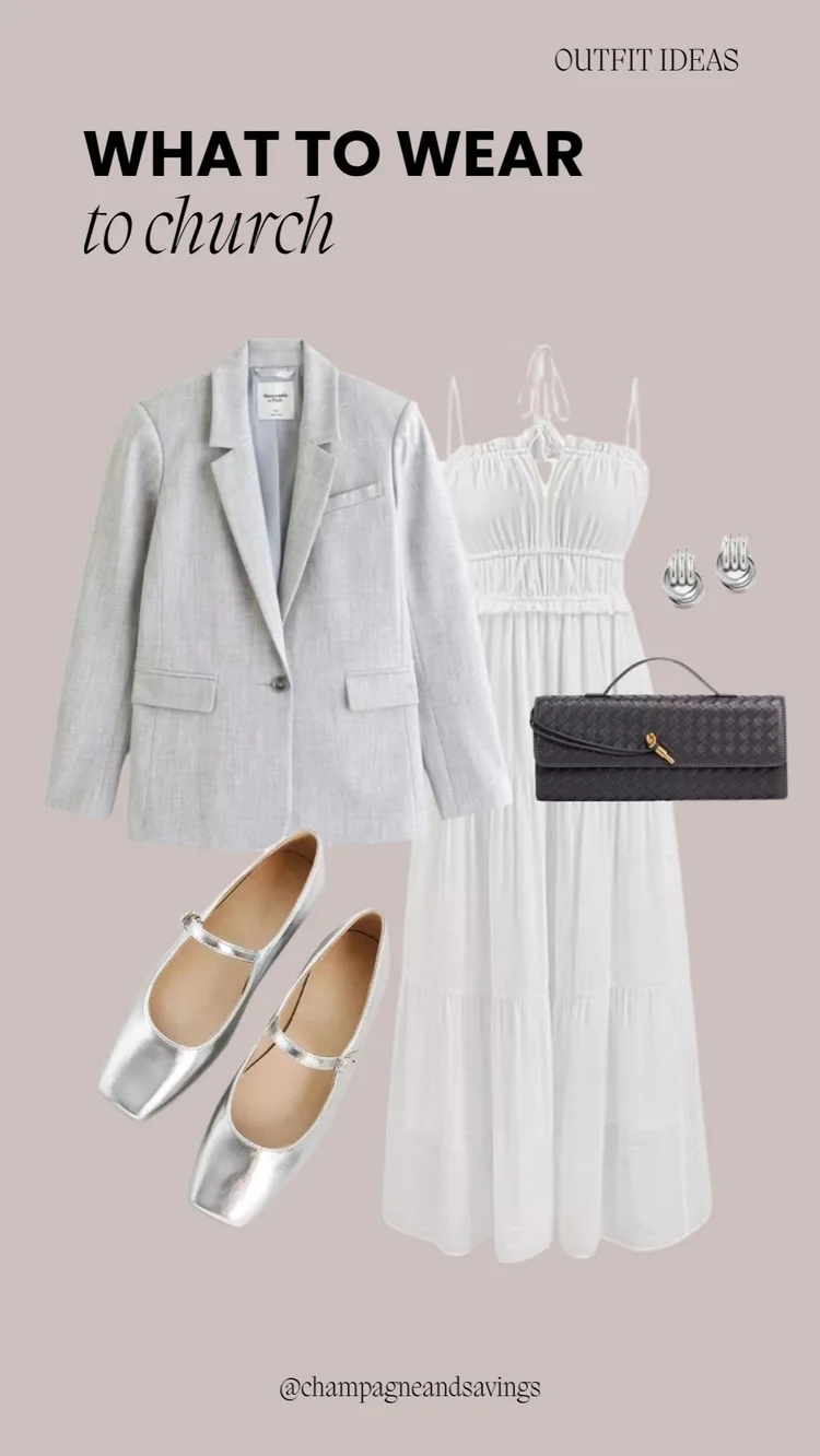 40+ Modest But Cute Church Outfit Ideas — Champagne & Savings