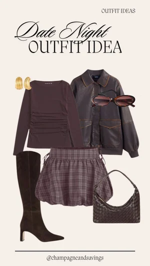 19 Chic & Stylish Fall Date Night Outfit Ideas — Champagne & Savings