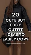 Cute But Edgy Outfit Ideas You’ll Want to Wear on Repeat — Champagne ...