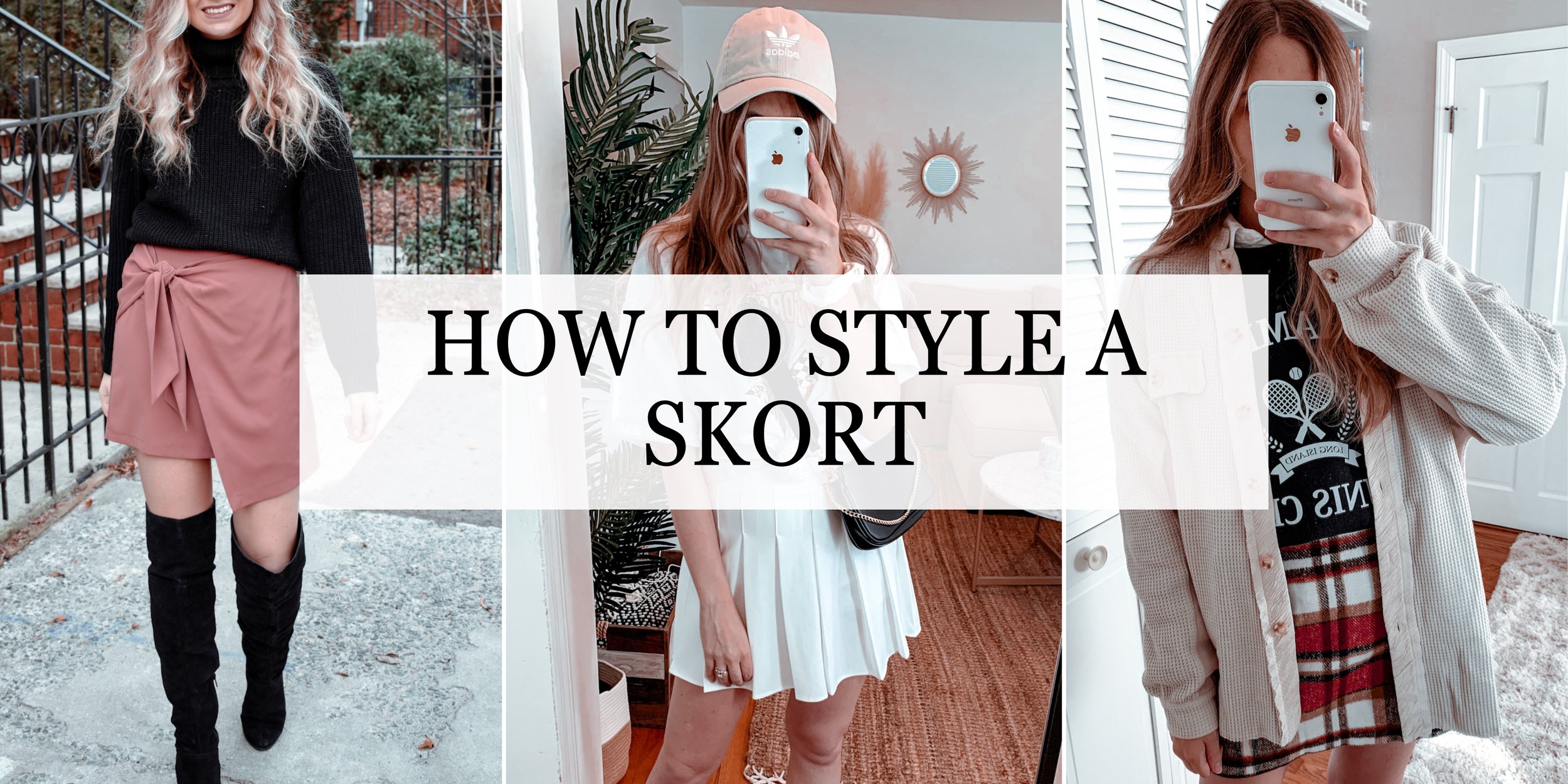 My 17 Best Tips on How to Style a Skort & Look Cute! — Champagne & Savings