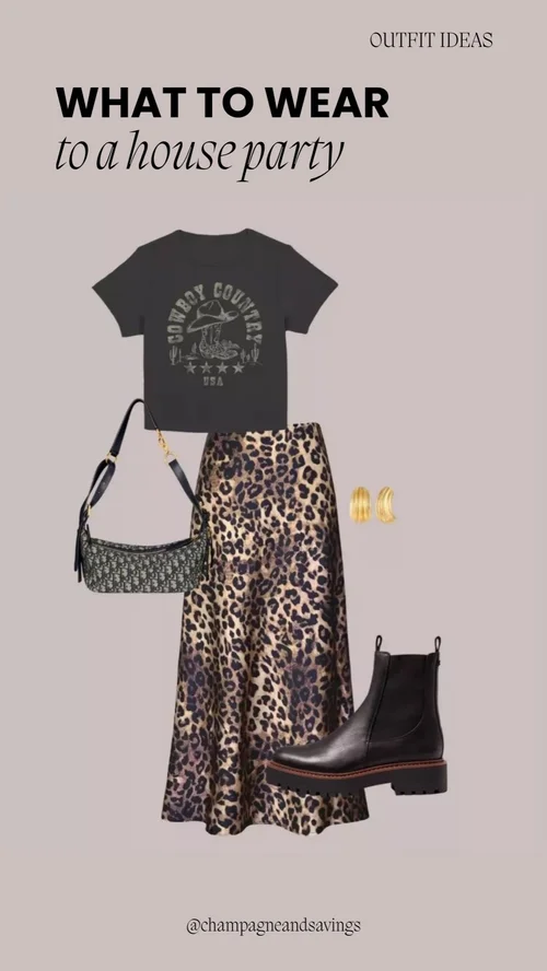 Casual But Cool House Party Outfit Ideas — Champagne & Savings