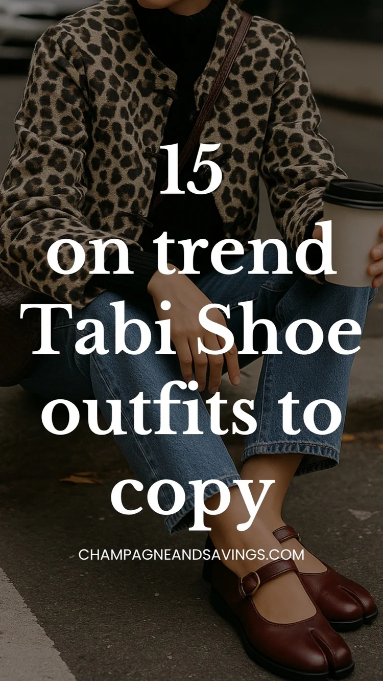 Tabi Shoes Outfit Ideas: 15 Ways to Style Split-Toe Shoes — Champagne ...