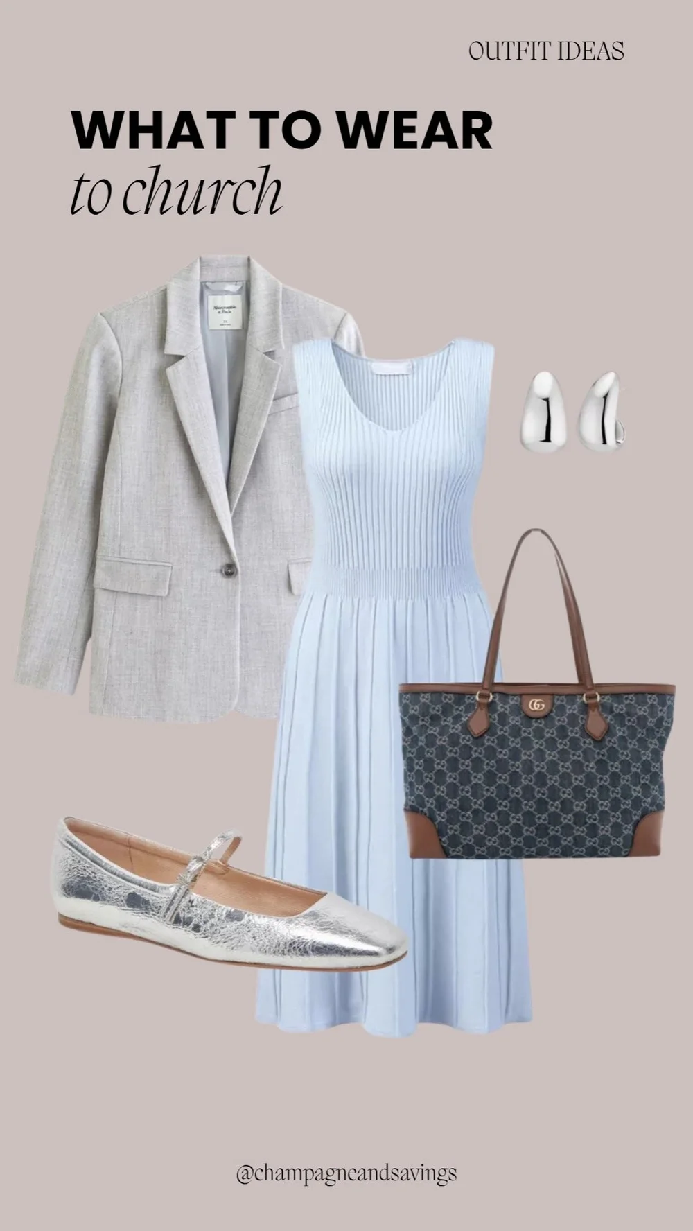 40+ Modest But Cute Church Outfit Ideas — Champagne & Savings