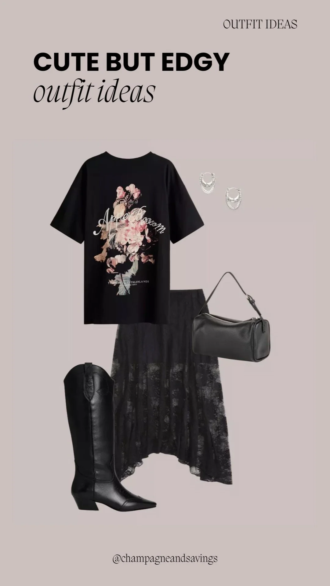 Cute But Edgy Outfit Ideas You’ll Want to Wear on Repeat — Champagne ...