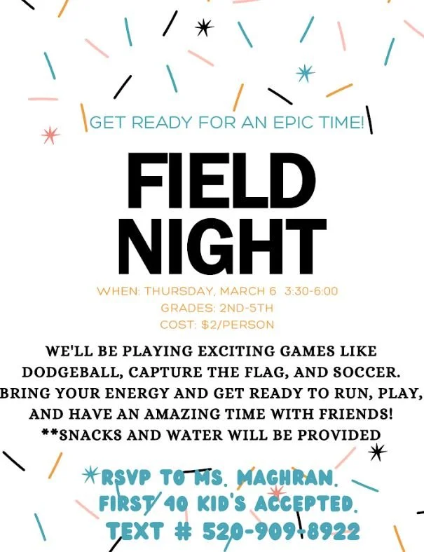 Student Council's Field Night — Logos Christian Academy