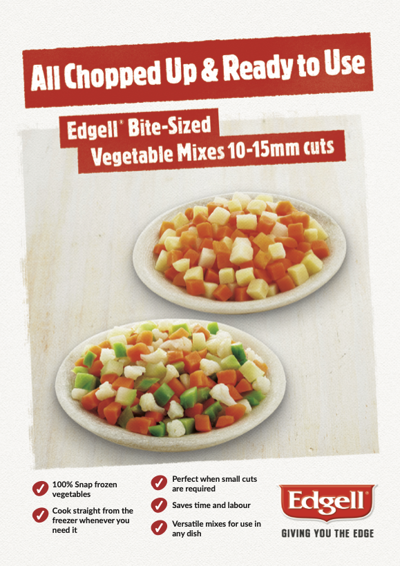 Edgell Bite-Sized Vegetable Mixes — Foodservice REP | Food Service ...