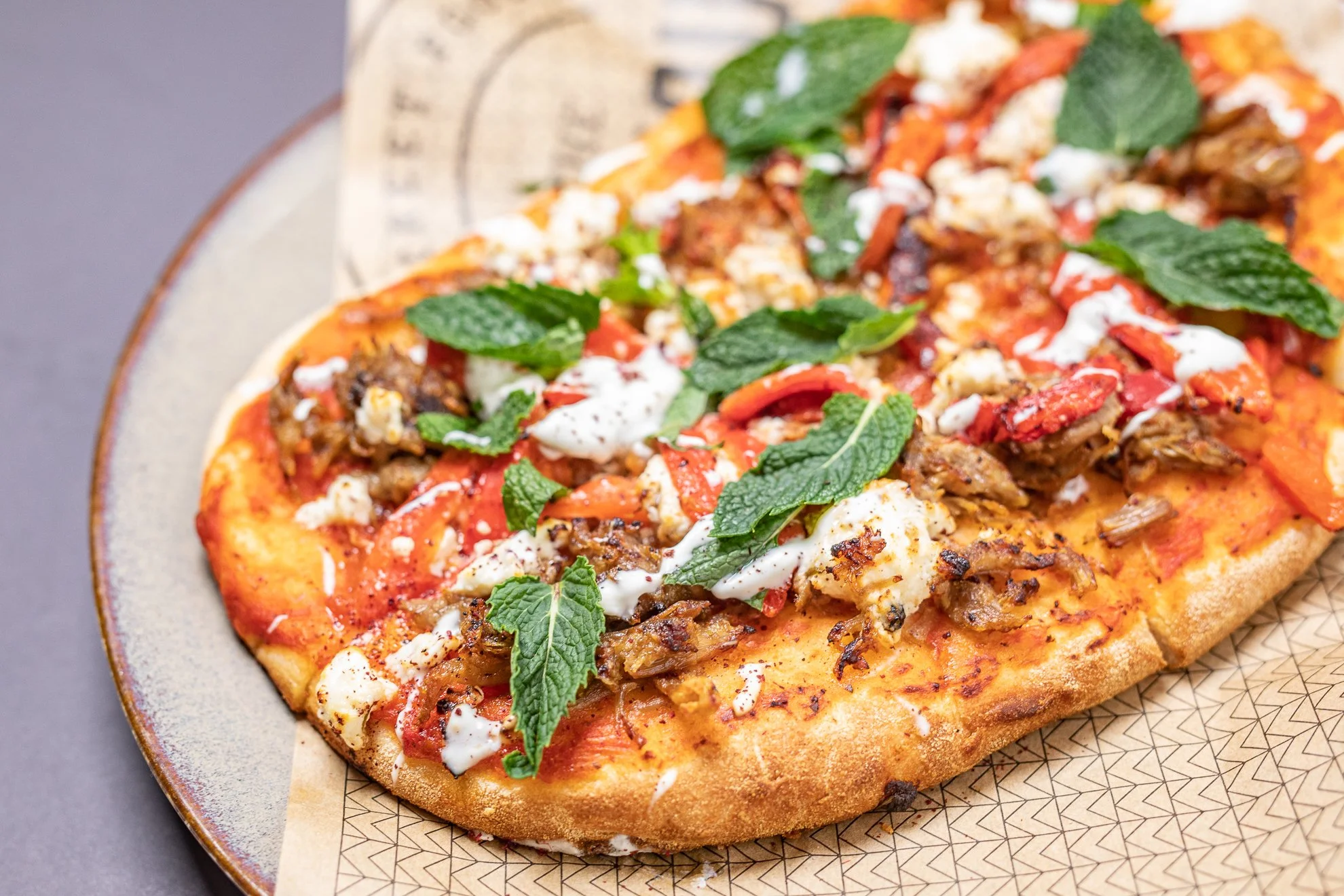 Contemporary presentation styles and quality ingredients taking pizza ...