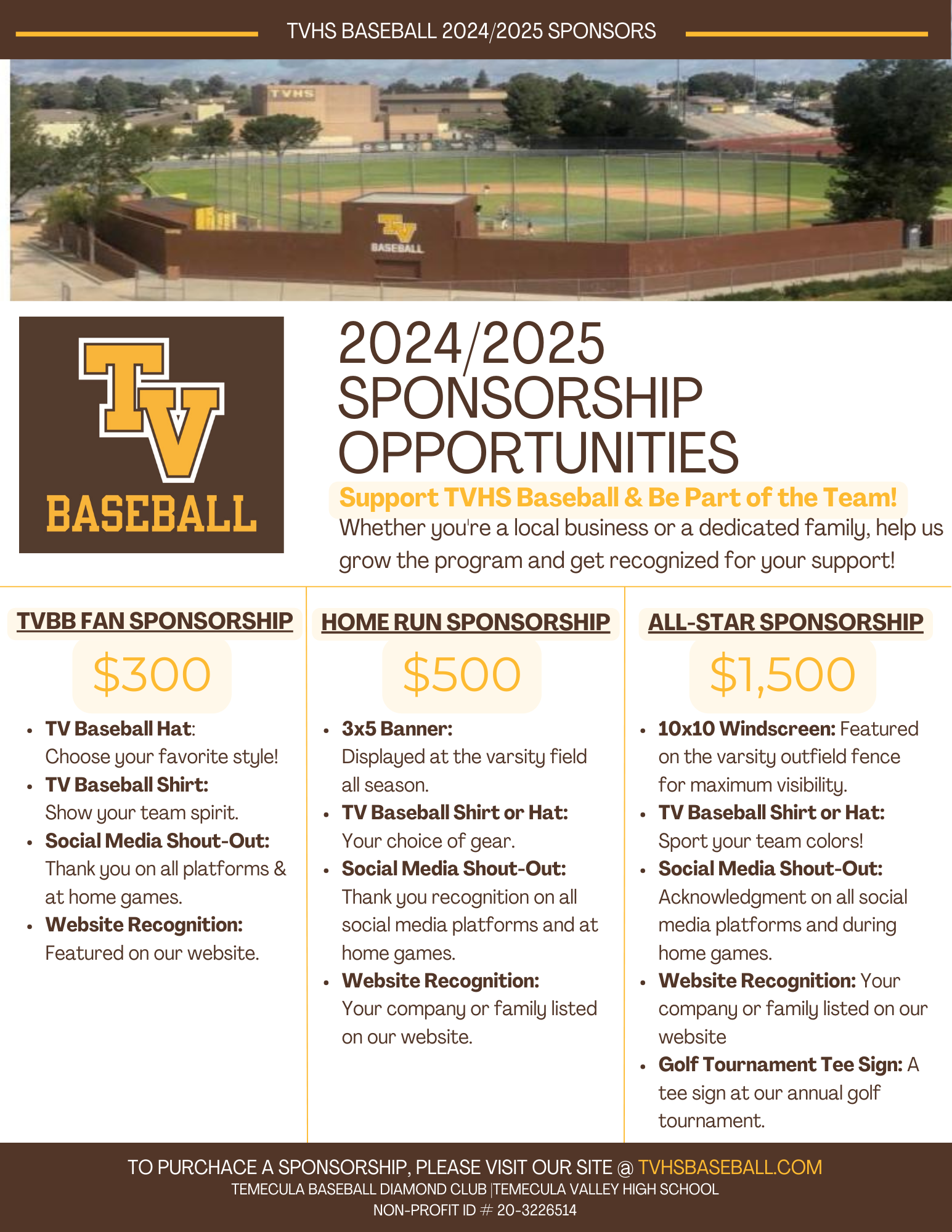 Temecula Valley High School Baseball