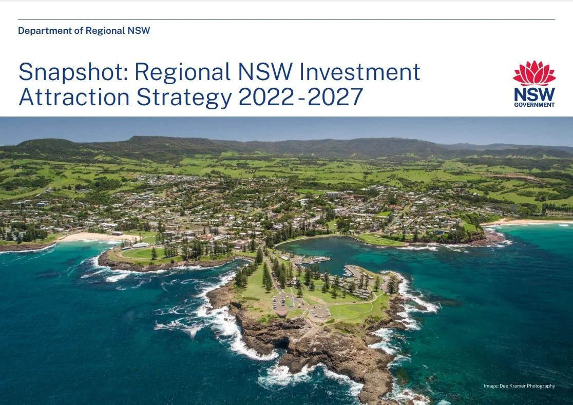 Regional NSW Investment Attraction Strategy 2022-2027 — Committee4Wagga