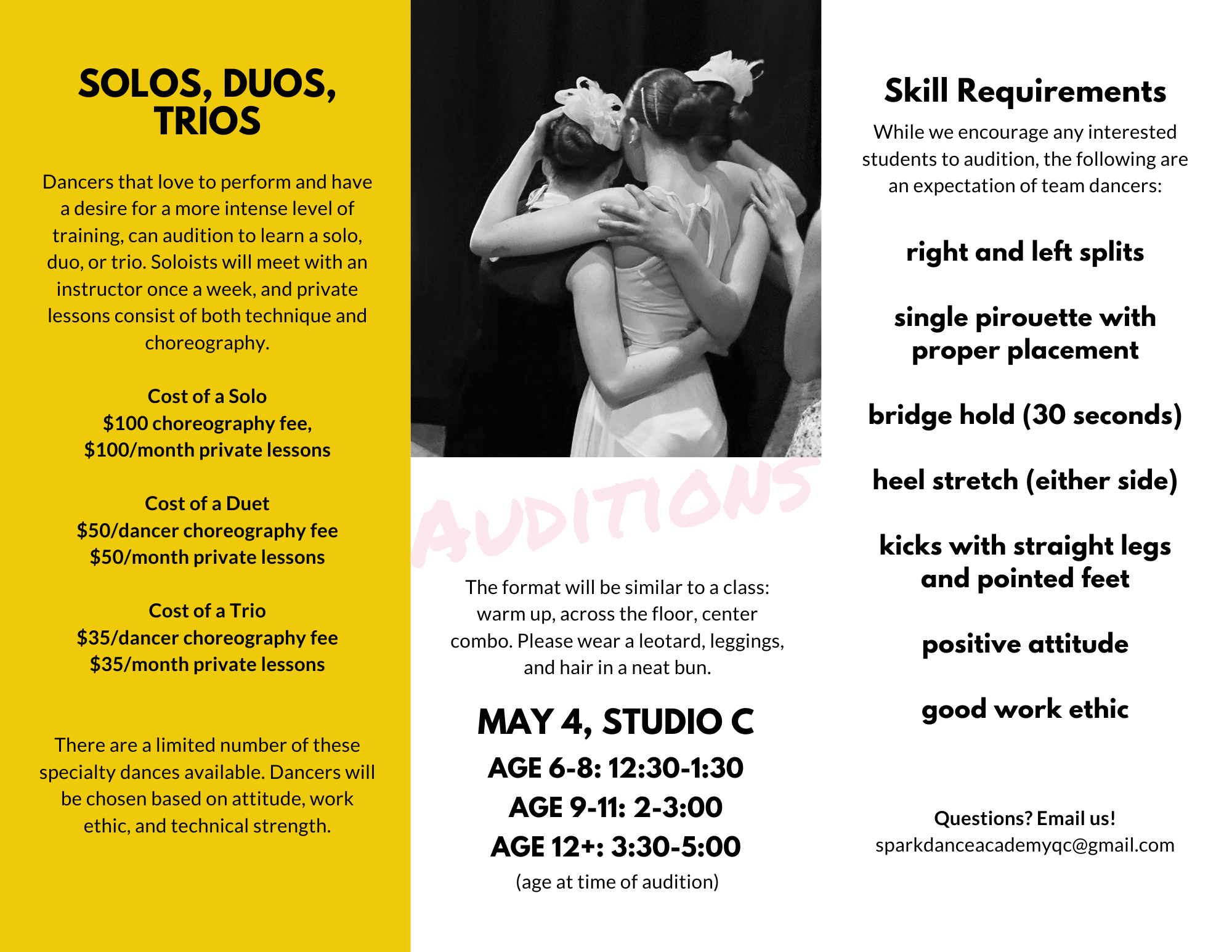 Competitive Dance Performing Teams — Spark Dance Academy —Dance Studio ...