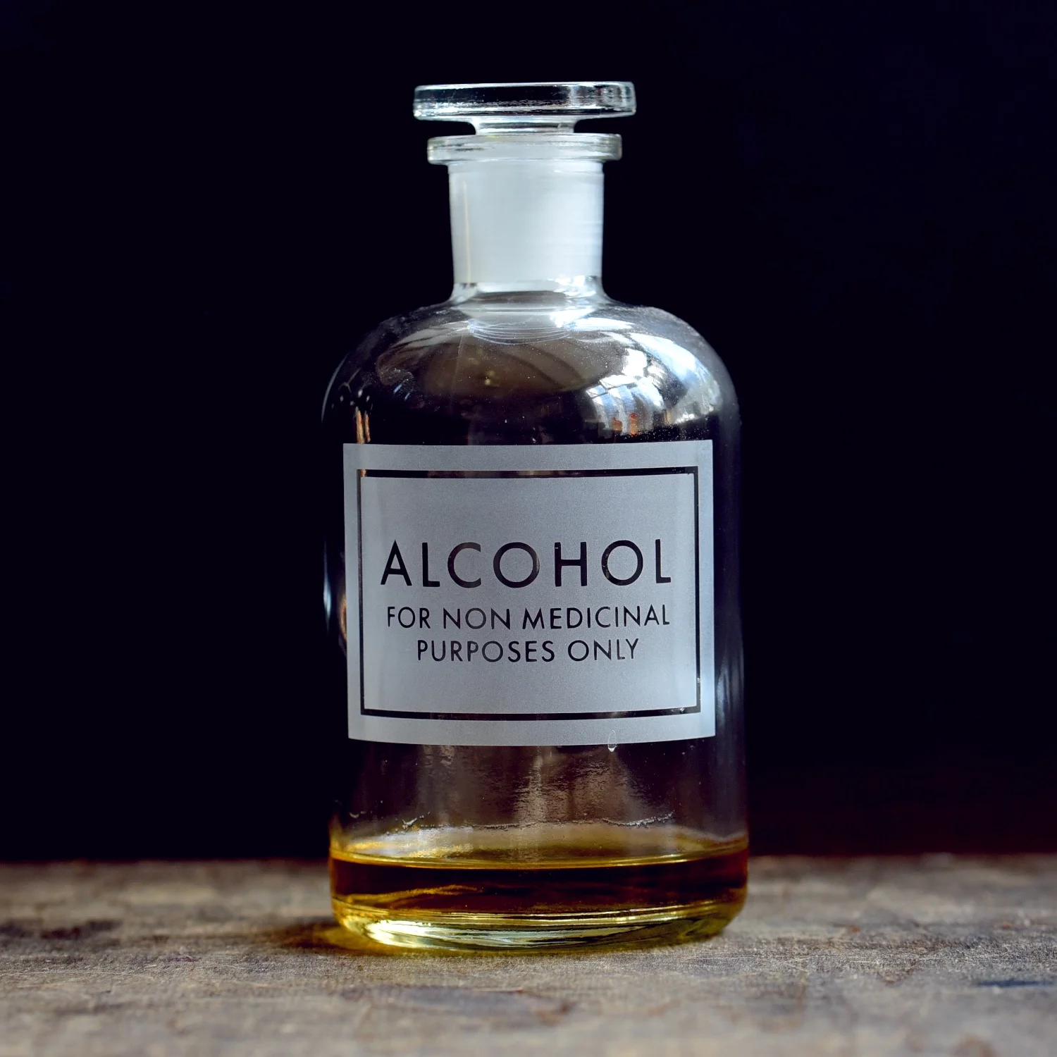 Etched Apothecary Bottles — [vinegar & brown paper]