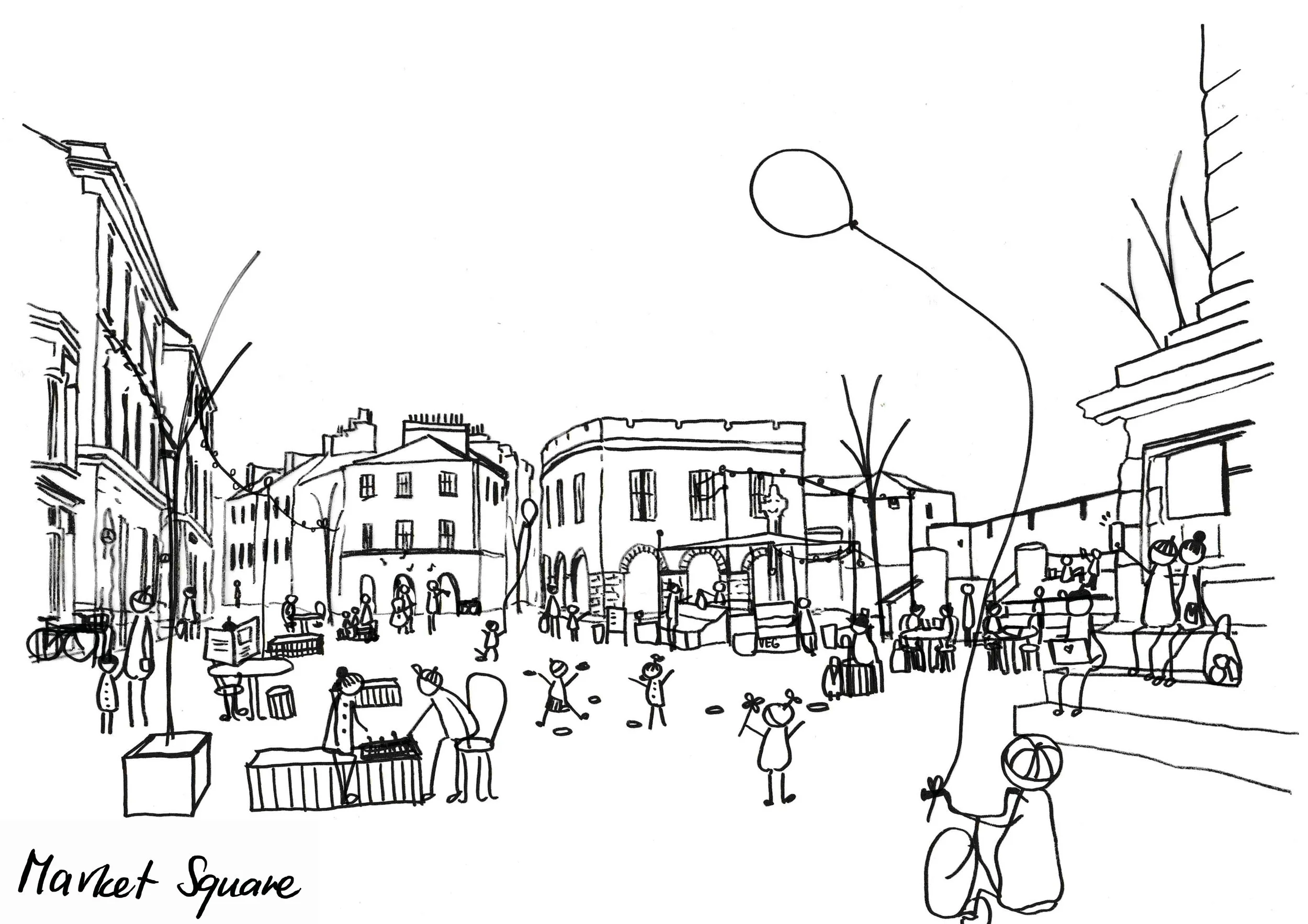 Market Square — Betty Laurincova