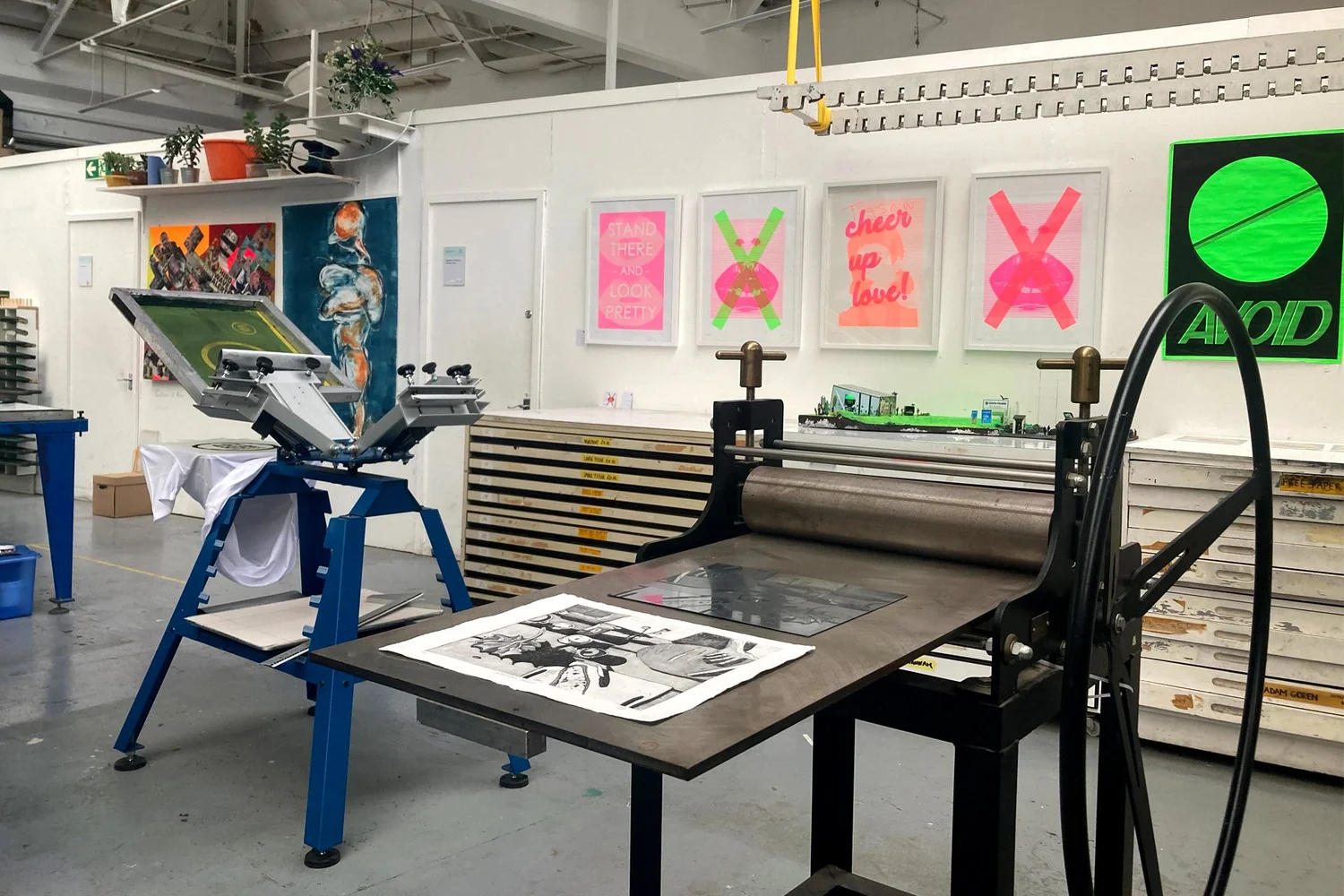 Printmaking Facilities & Workshops — Art Hub Studios