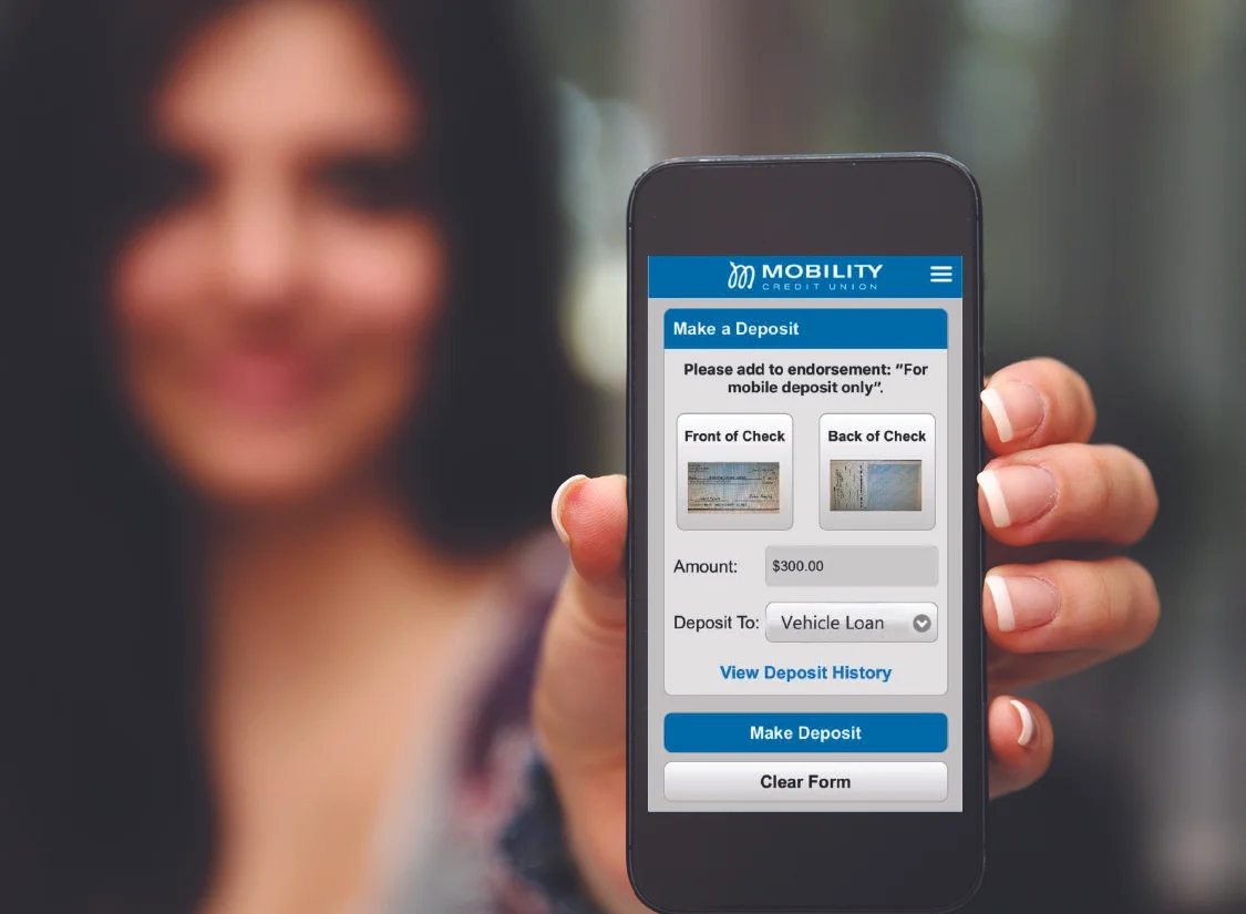Mobile Loan Deposit — Mobility Credit Union