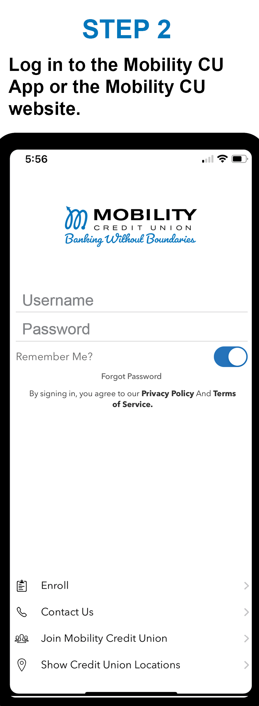 Zelle How To — Mobility Credit Union