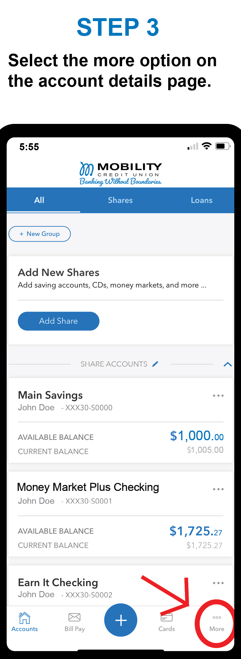 Zelle How To — Mobility Credit Union