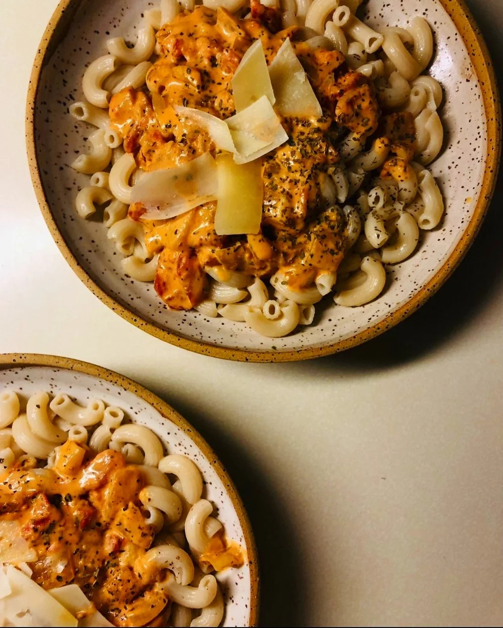 Adam's Very Simple [But Very Delicious] Creamy Tomato Pasta — Kate Eskuri