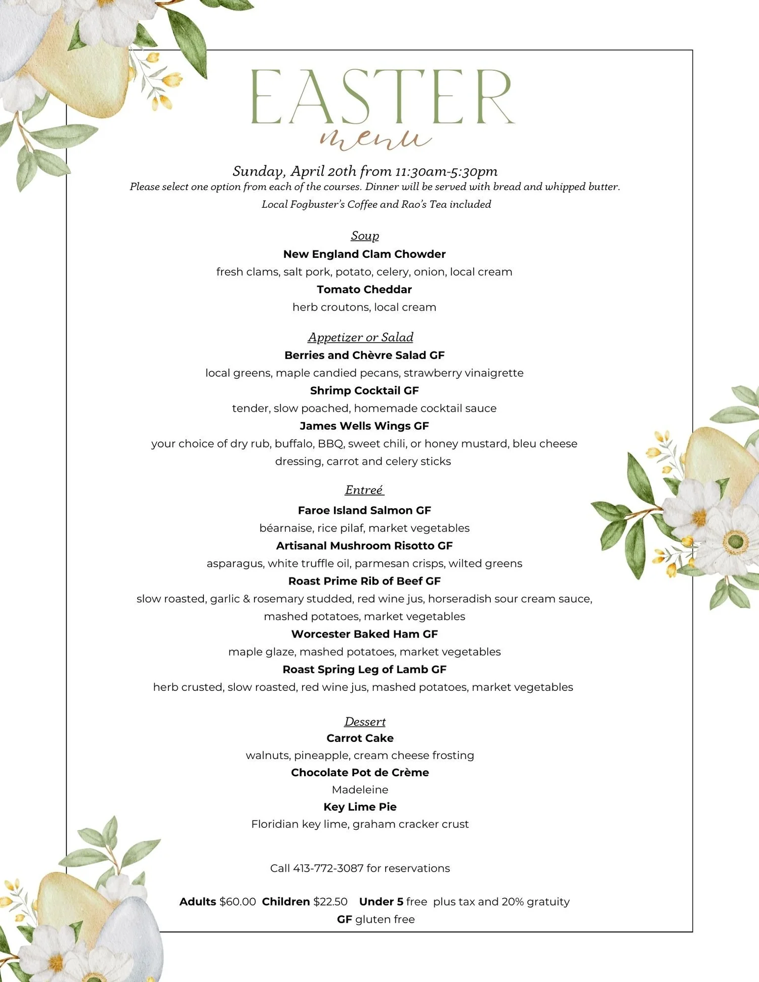 Events — Champney's Restaurant & Tavern
