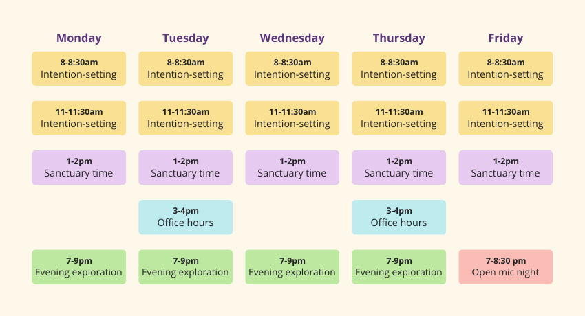 Push Week | Firefly Creative Writing