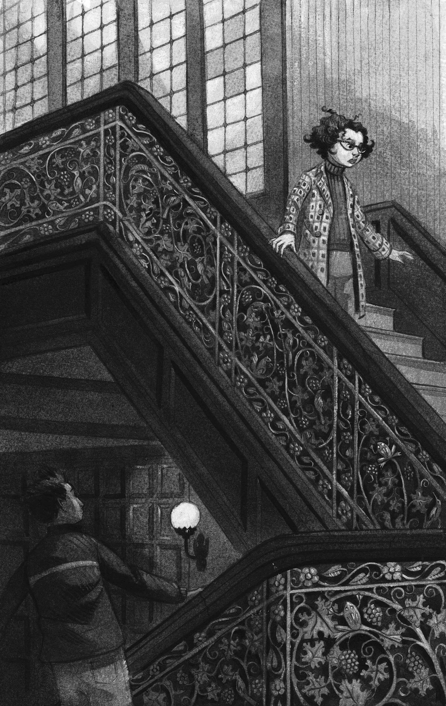 CHASING VERMEER — BRETT HELQUIST ILLUSTRATION