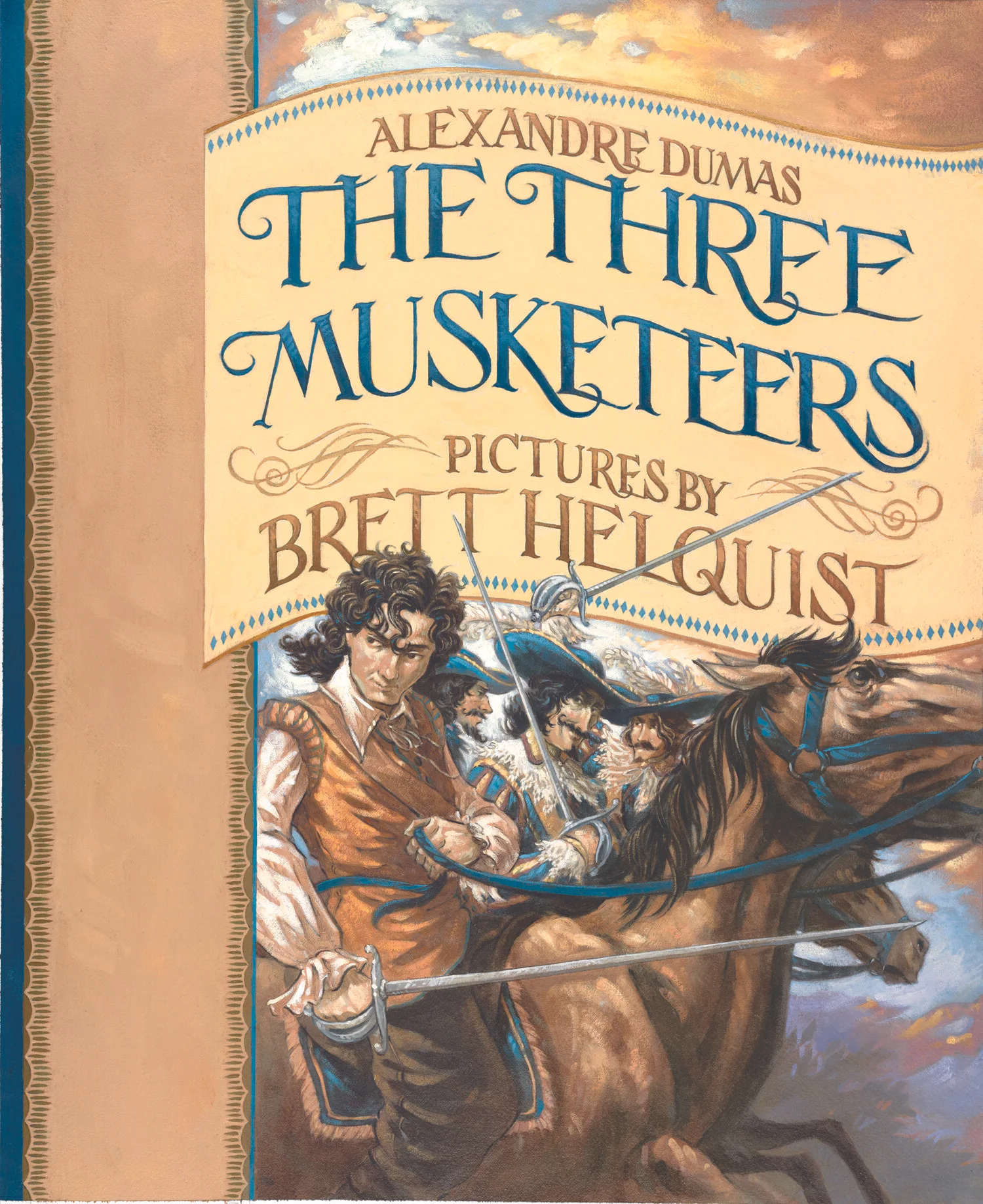 THE THREE MUSKETEERS — BRETT HELQUIST ILLUSTRATION