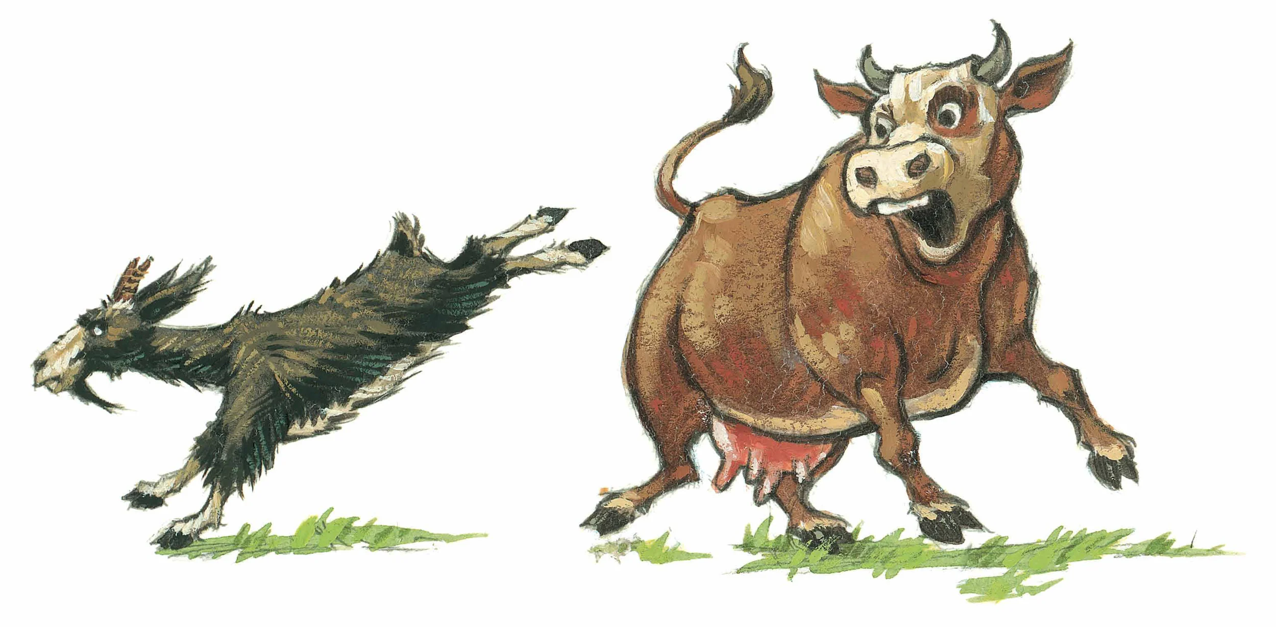 GRUMPY GOAT — BRETT HELQUIST ILLUSTRATION