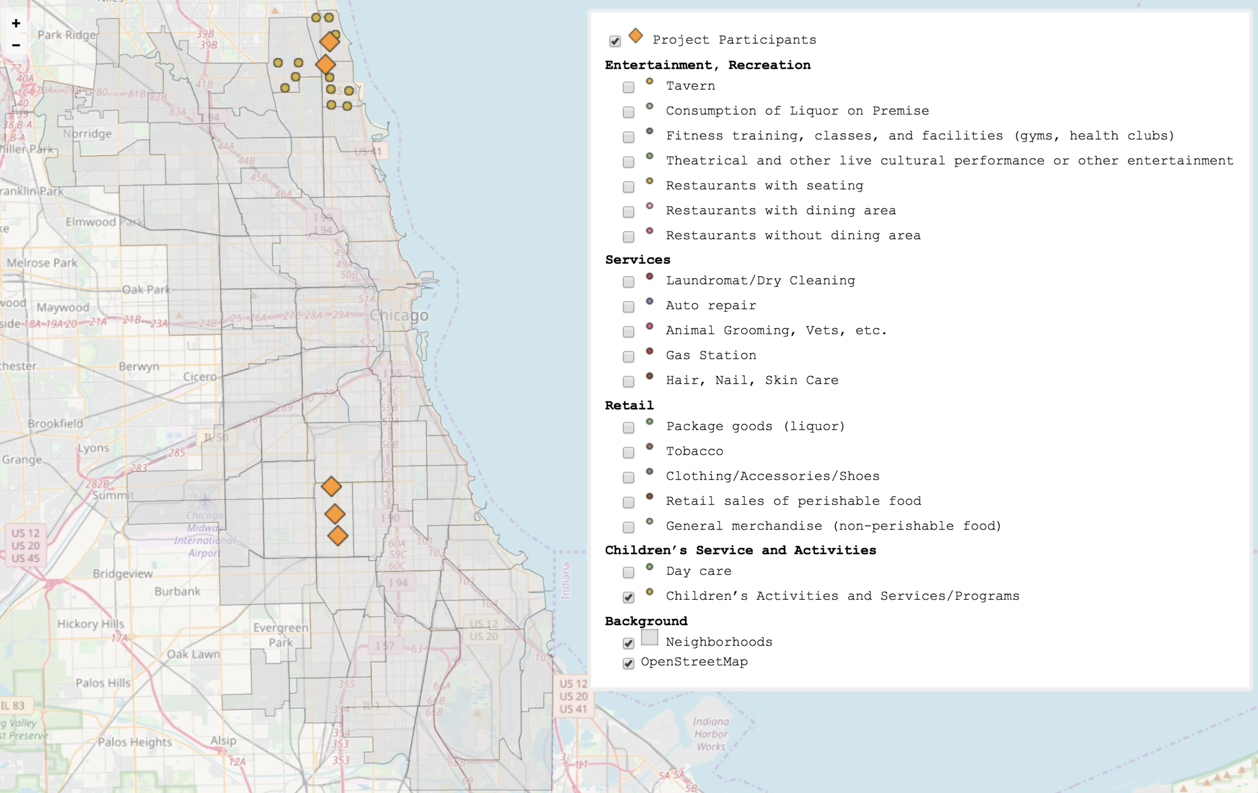 Interactive Maps — Folded Map Project