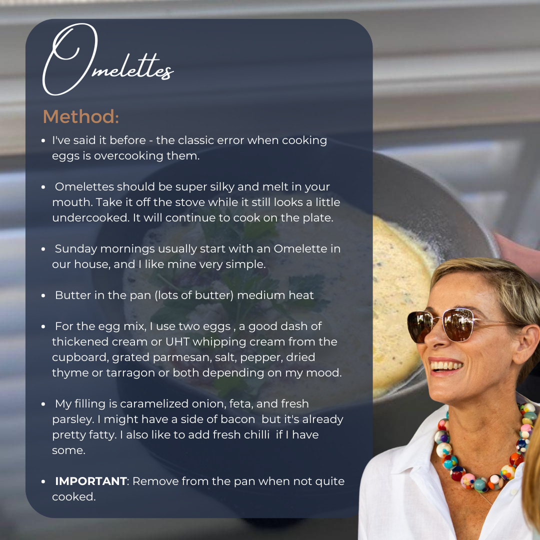 The secret art of Omelettes — Michels Catering & Events