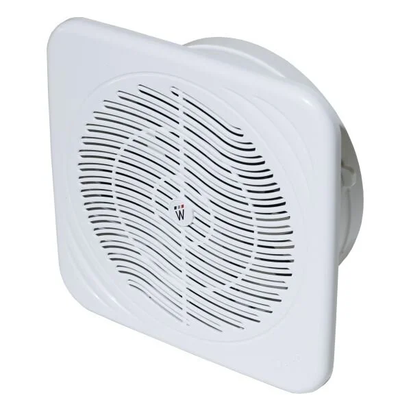 ClearFlow Inline Bathroom Extractor Fan (150mm) - FV102 — Weiss