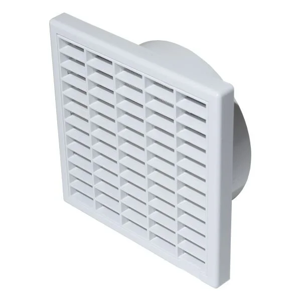 ClearFlow Inline Bathroom Extractor Fan (150mm) - FV105 — Weiss
