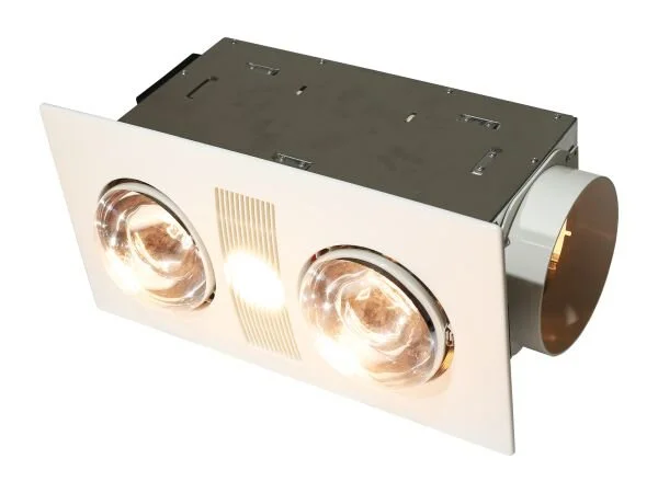 Heat Lamp Extractor Unit with LED Centre Light - FH706LED — Weiss