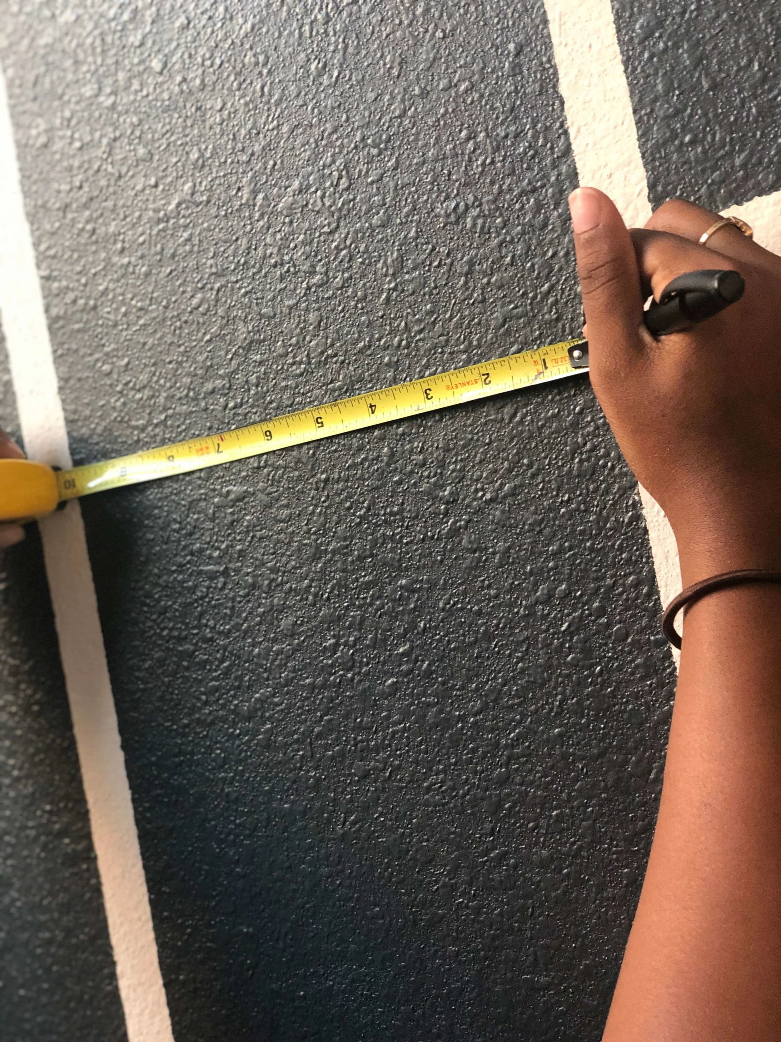 How To Paint The Perfect Striped Accent Wall — Kayla Simone Home