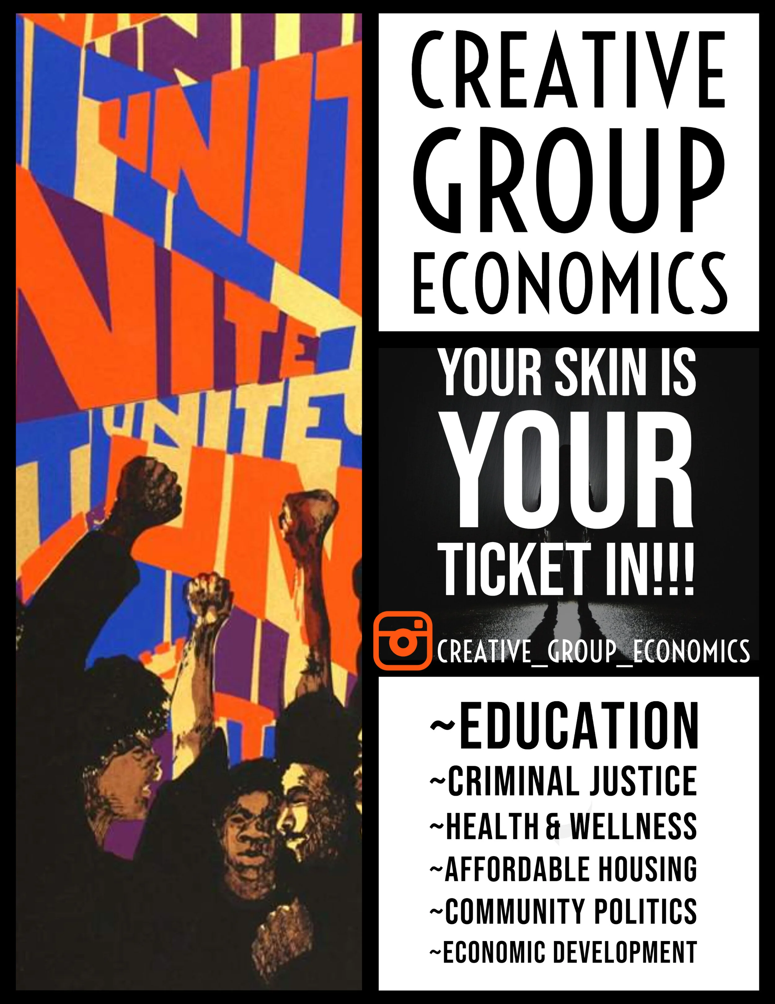 Creative Group Economics- The Black Agenda — SHAPE COMMUNITY CENTER
