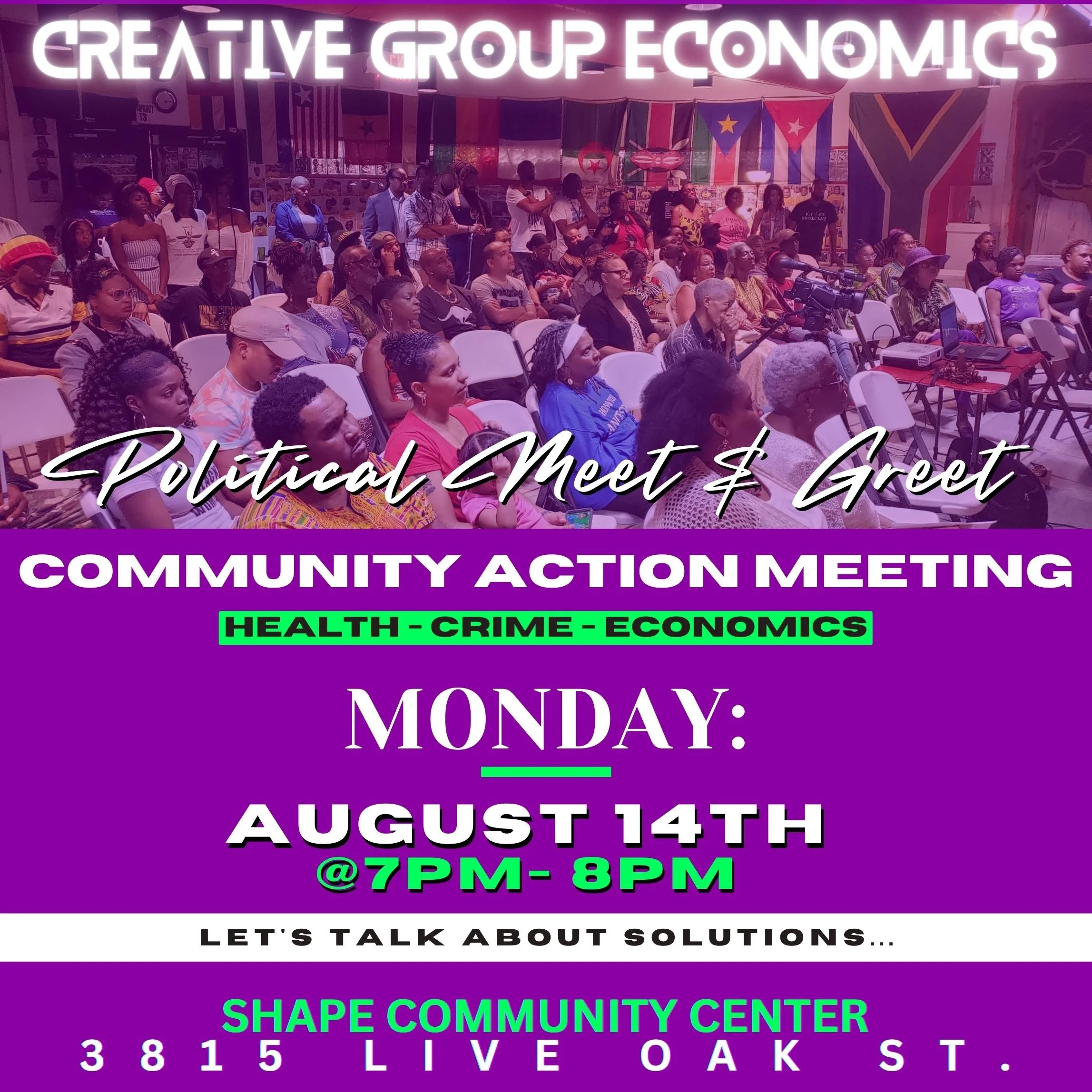 SHAPE Events — SHAPE COMMUNITY CENTER