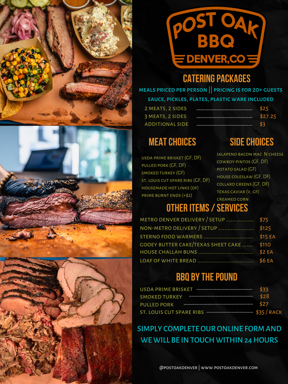 Catering — Post Oak Denver