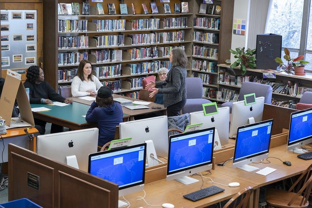 Work at the Library — Maplewood Library