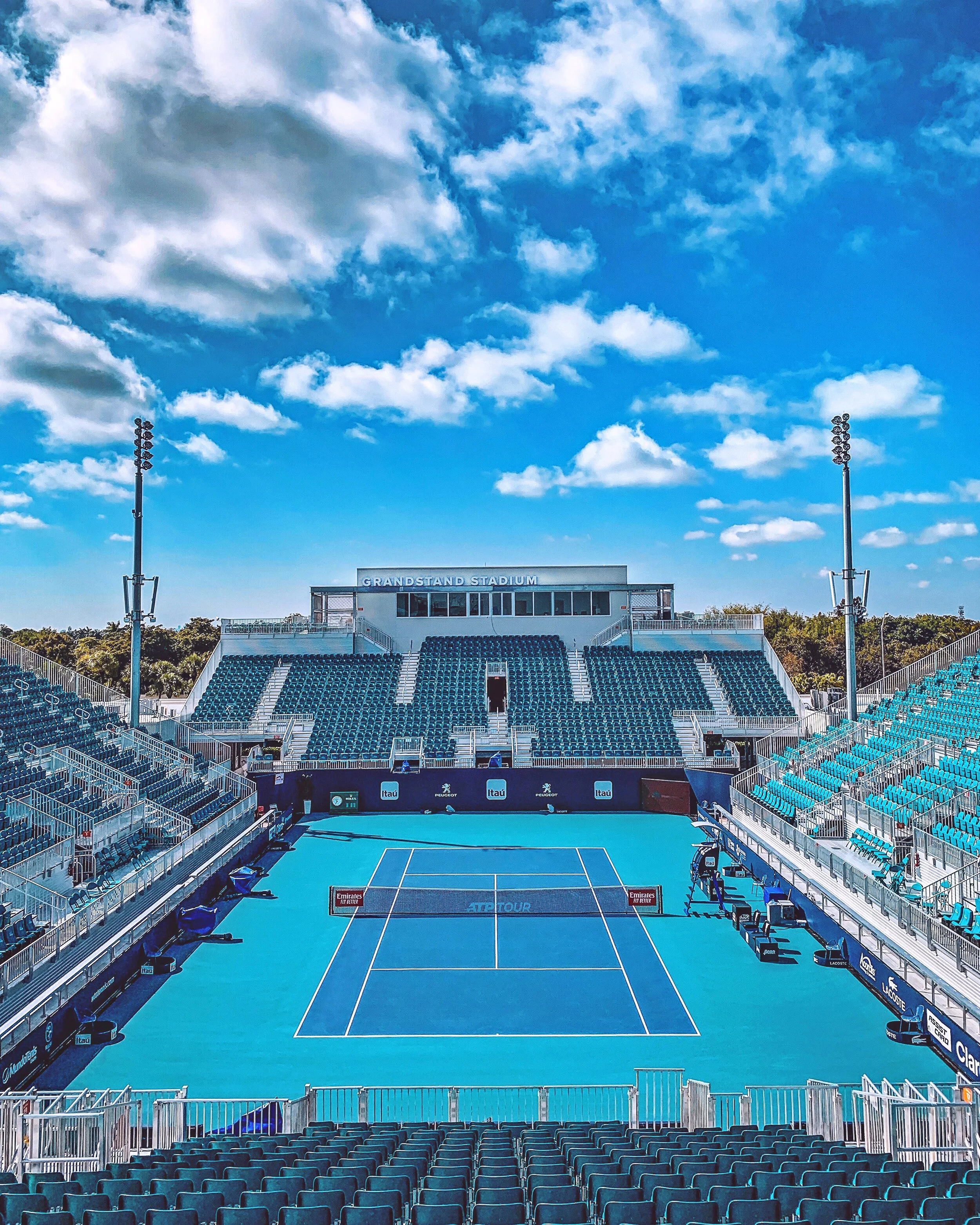 Fast-Dry Courts