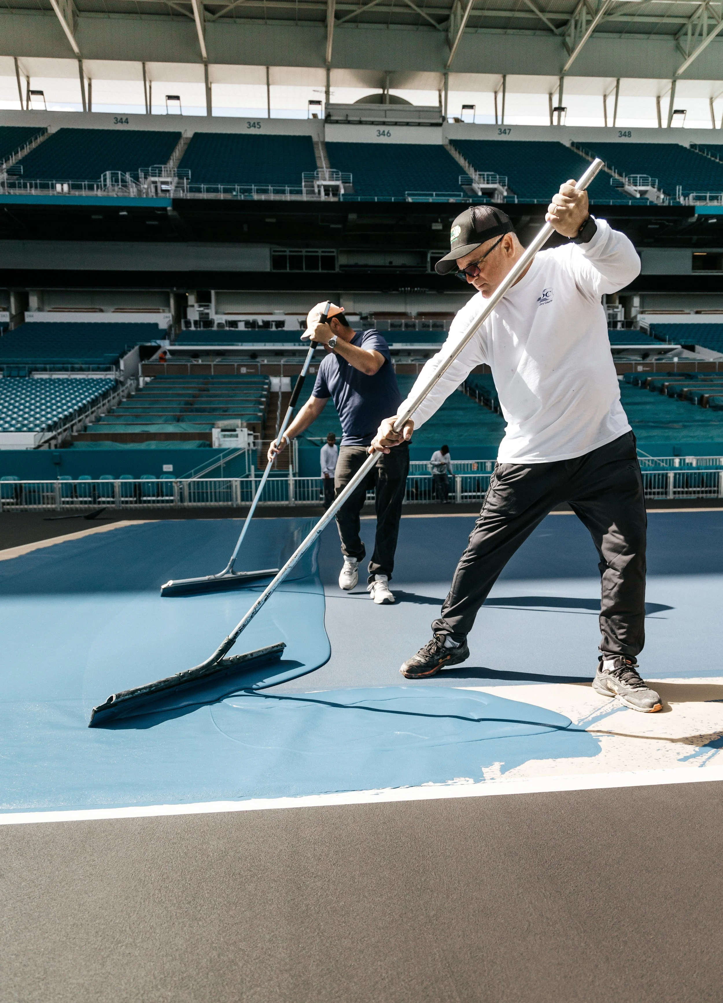 Fast-Dry Courts