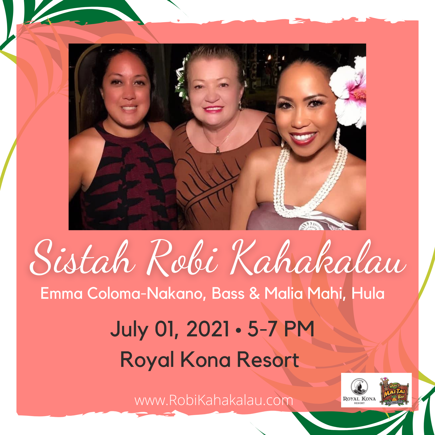 Events Calendar — Sistah Robi
