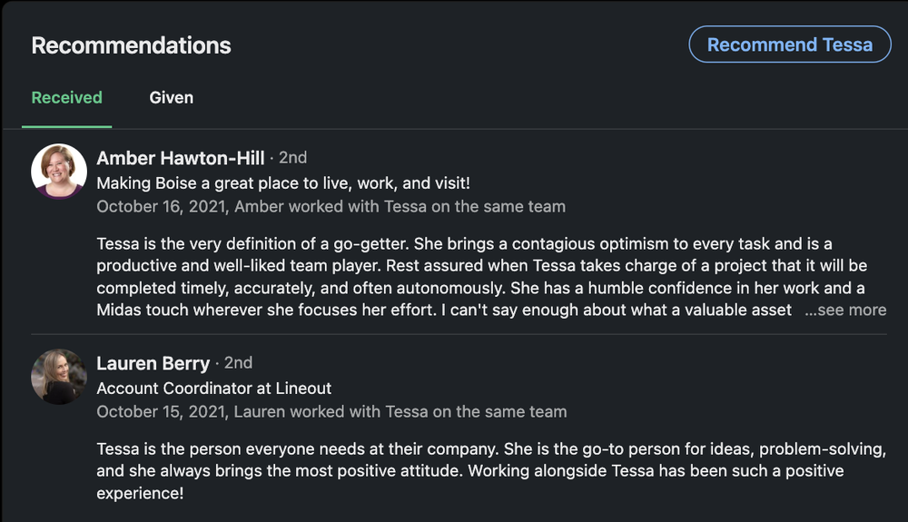 LinkedIn Best Practices - RJR Partners | Bay Area Executive Search Firm