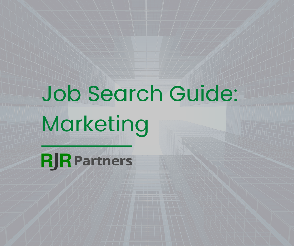 Job Search Guide: Marketing - RJR Partners | Bay Area Executive Search Firm