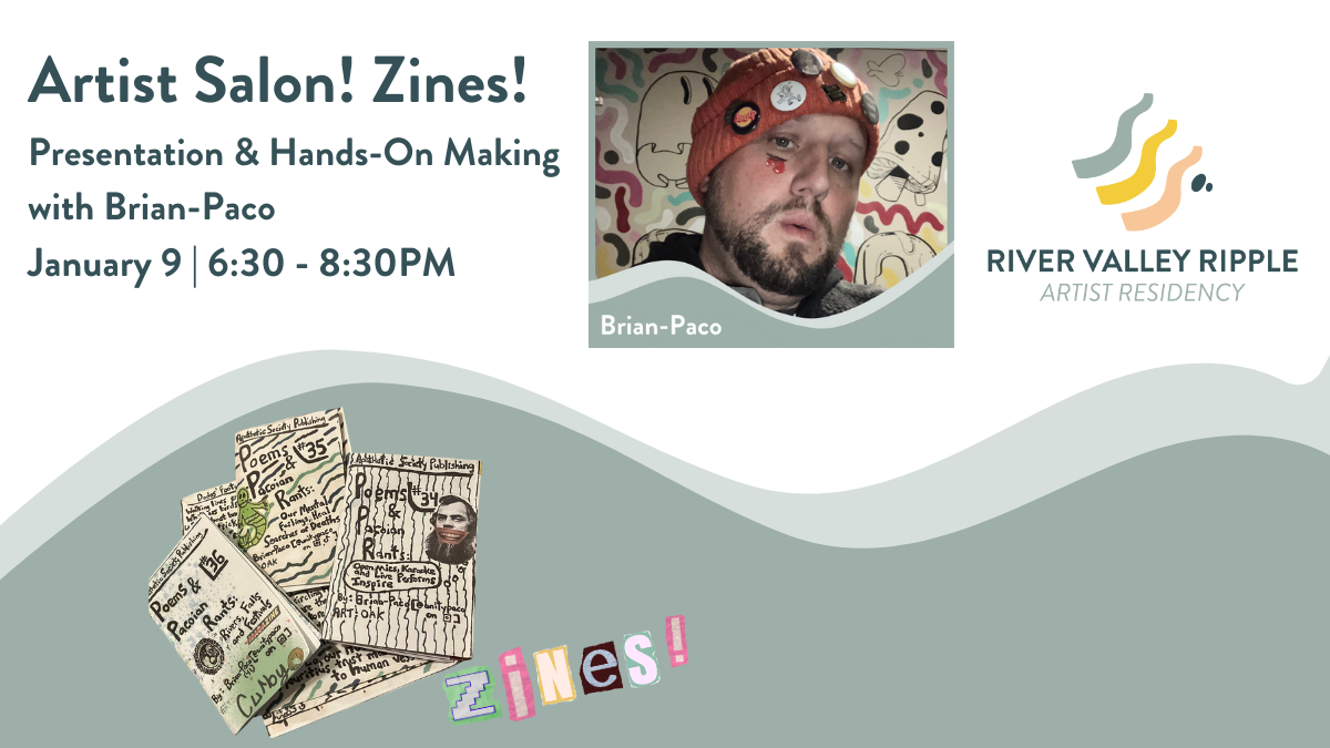 Artist Salon! Zines! Presentation and Hands-On Making — The YES! House