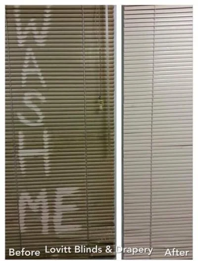Blind Cleaning Service - Lovitt Blinds & Drapery
