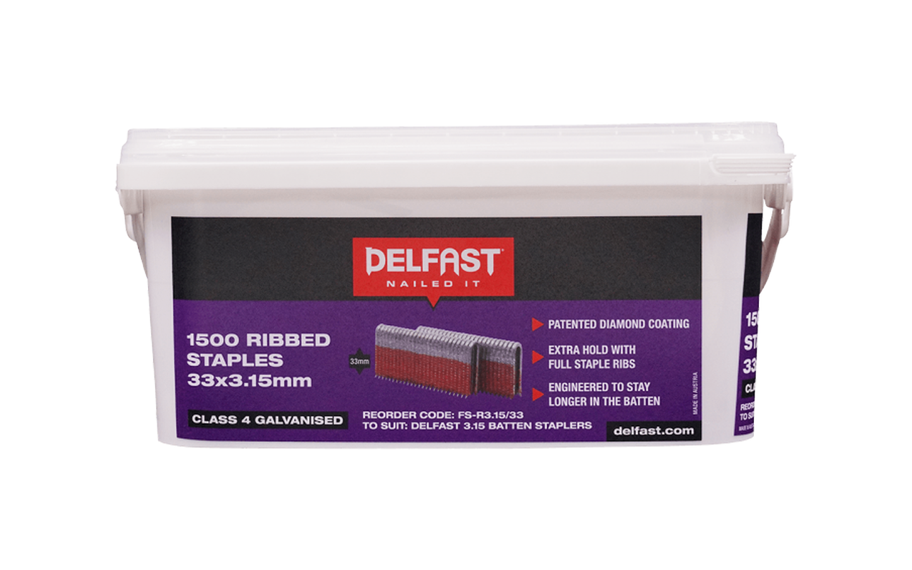 3.15 Ribbed Batten Staples — Delfast