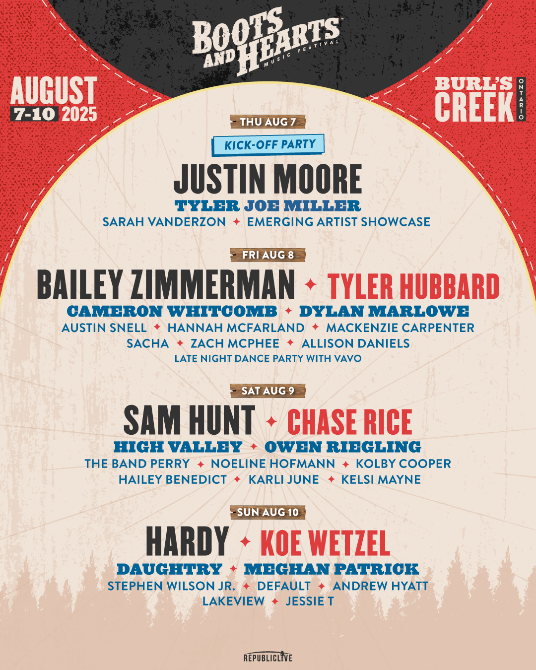 BOOTS AND HEARTS MUSIC FESTIVAL UNVEILS STAR-STUDDED LINE-UP FOR ITS ...