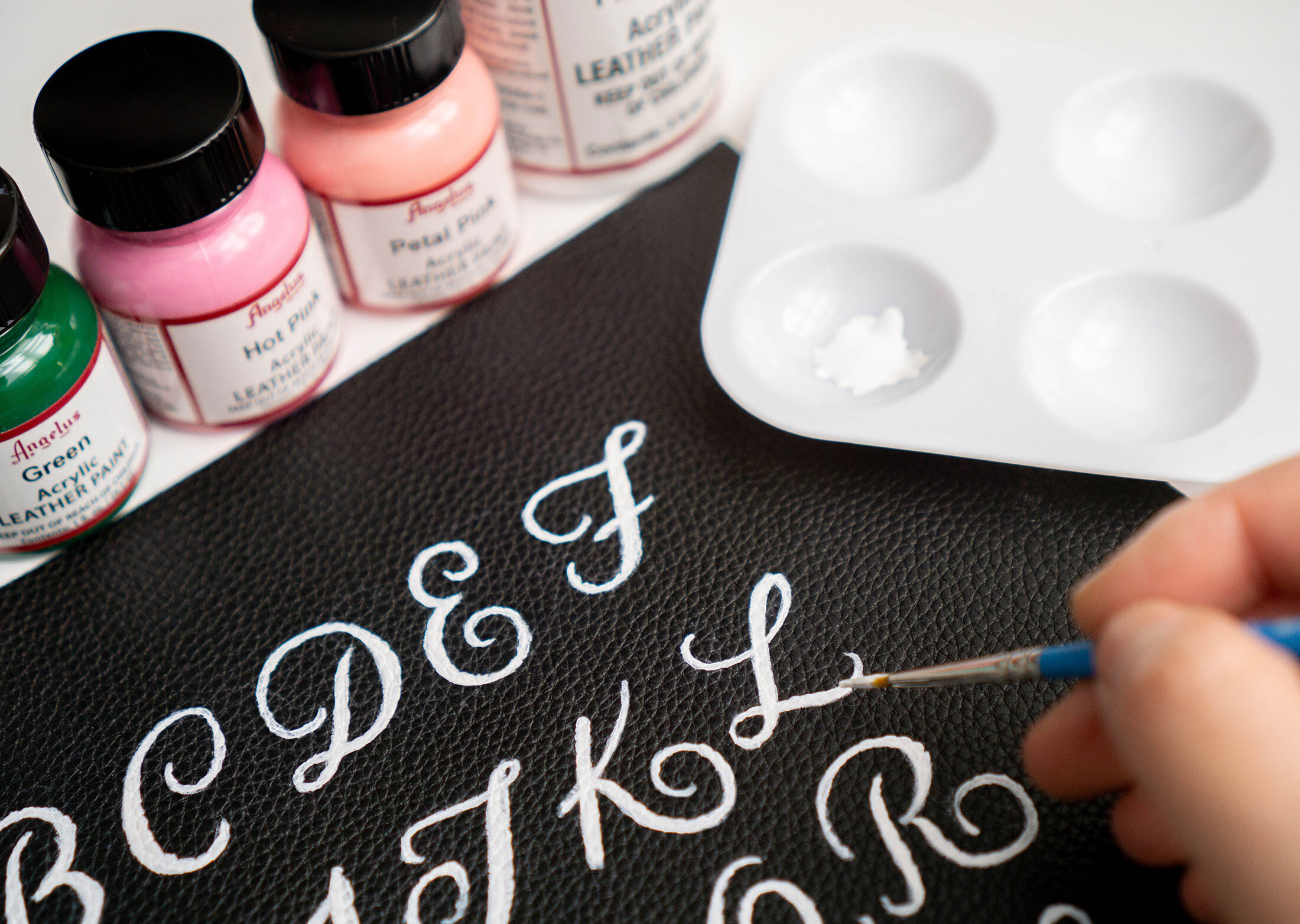 How to paint on leather in 3 simple steps — The Inking Rose Designs