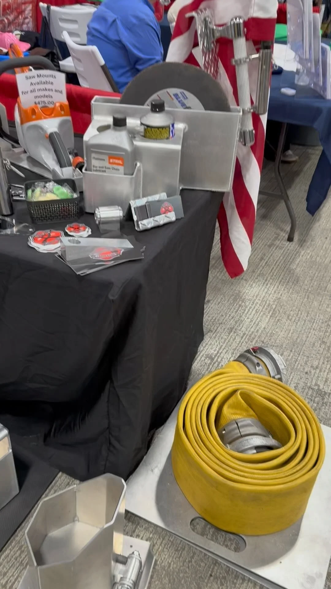 Quick Release Flag Pole Mount — First Due Fabrication